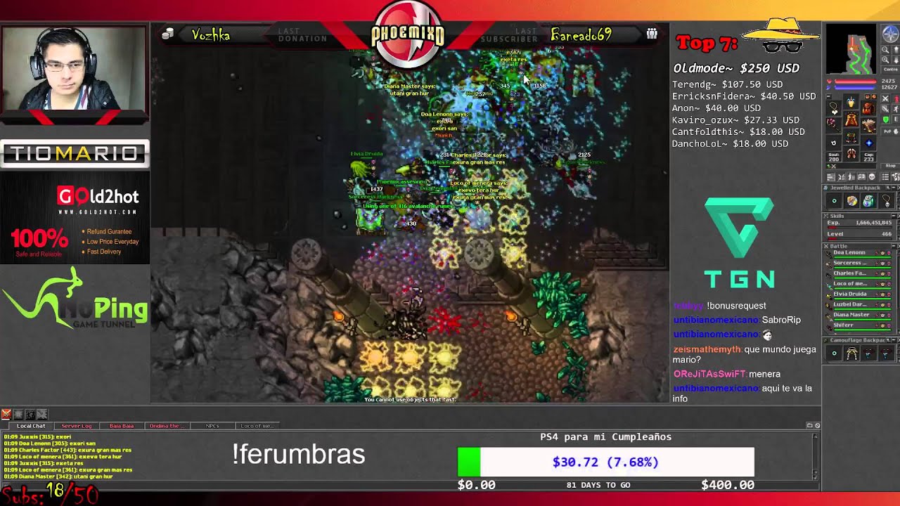Como llegar a ferumbras boss en Tibia - YouTube