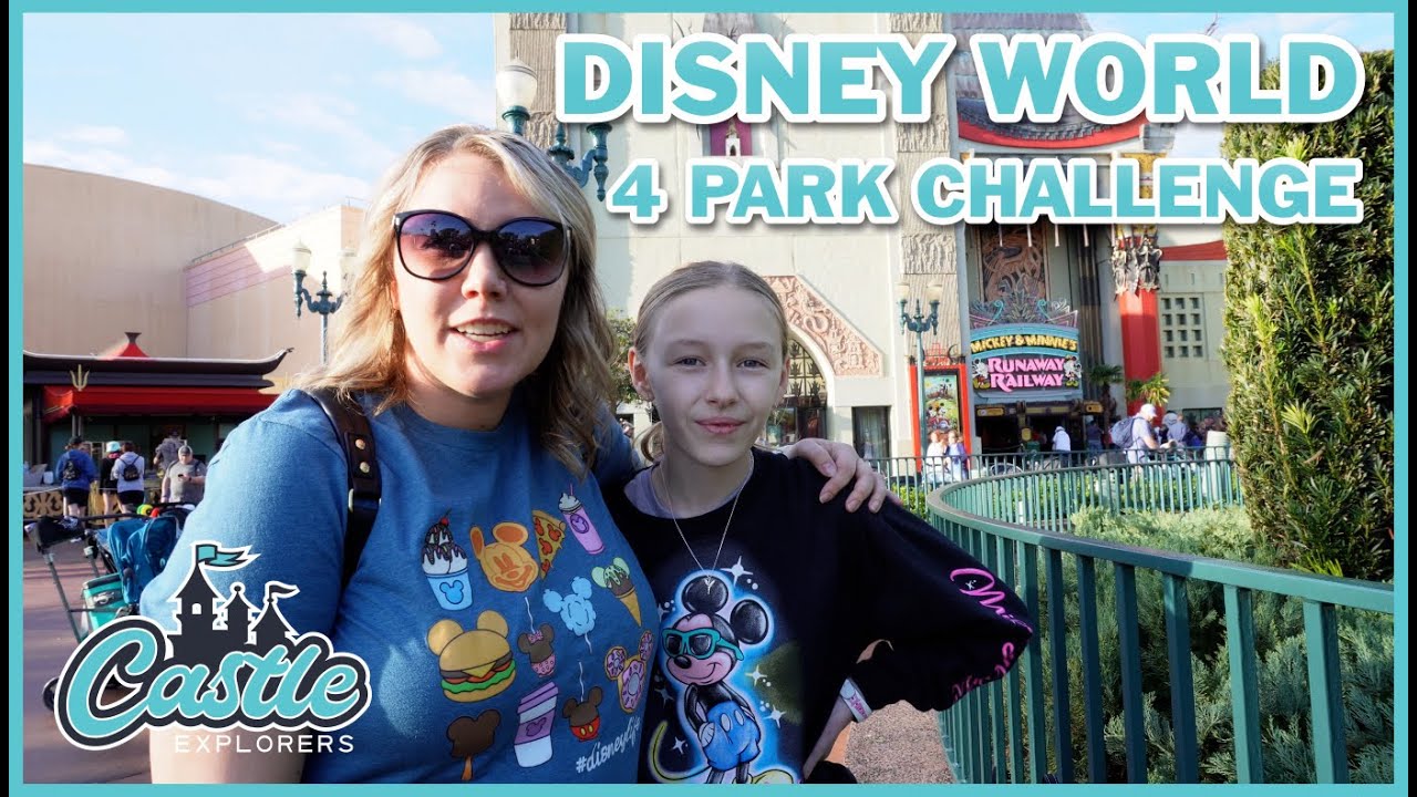 Disney World 4 Park Challenge, Park-Hopping To All Parks, Mom ...