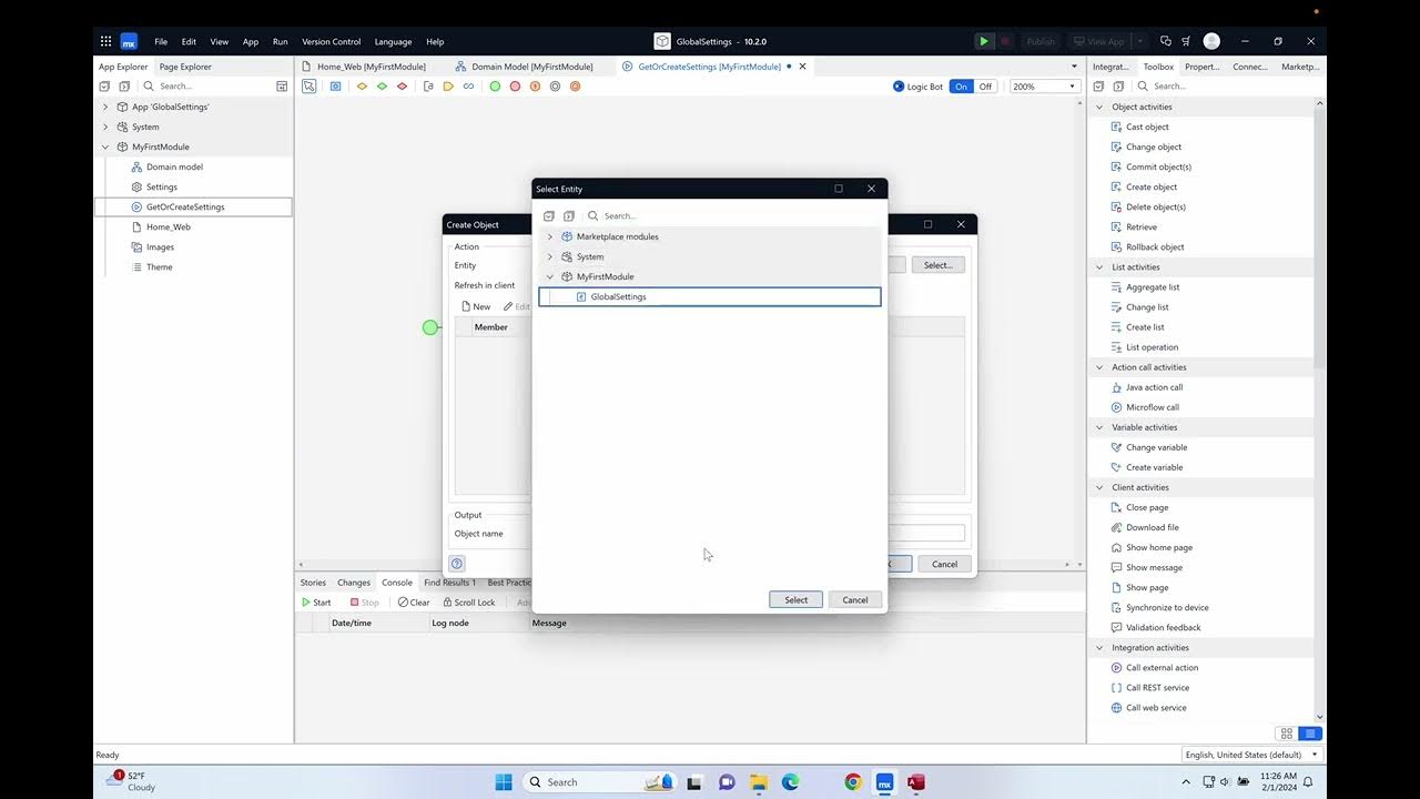 Mendix Week 5 - Part 03 Microflow - YouTube