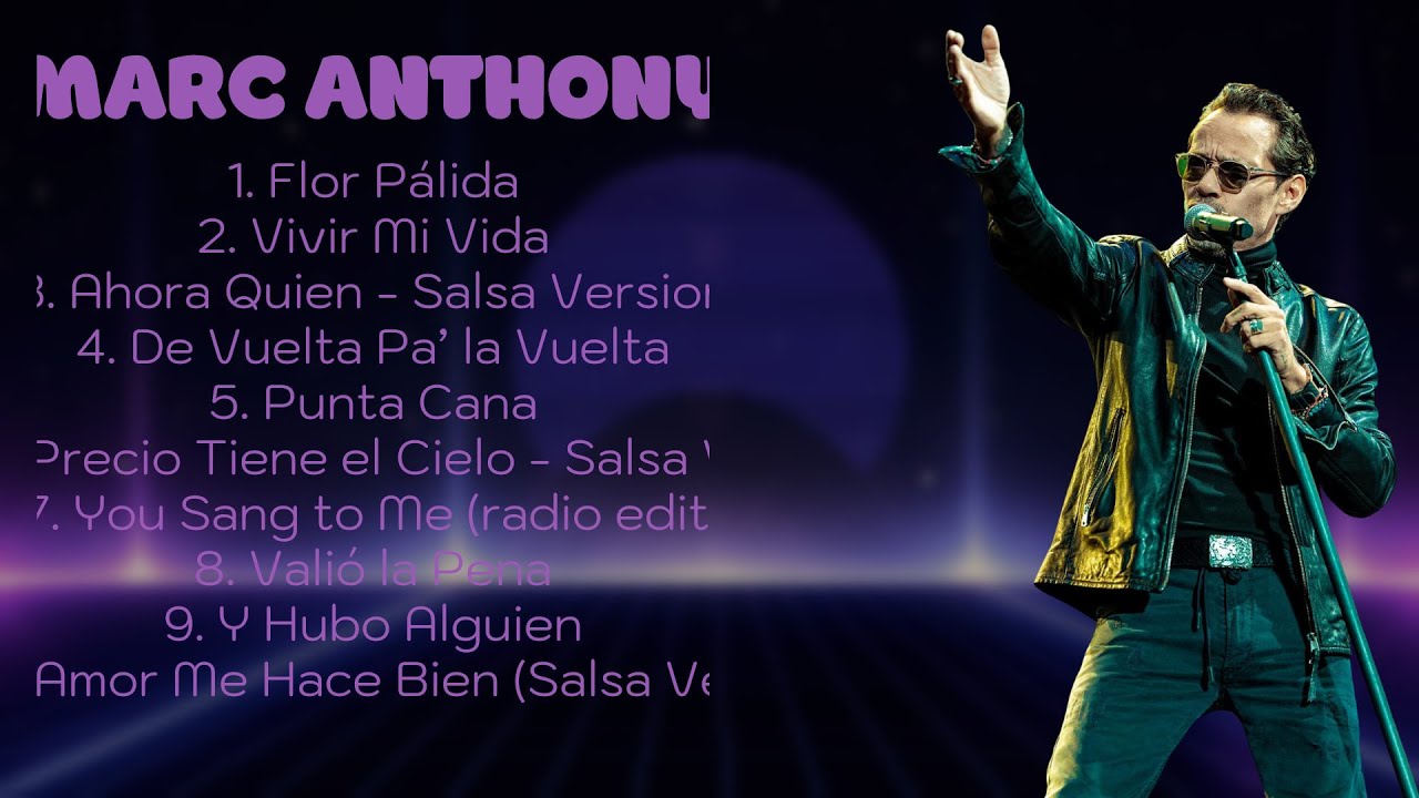 Marc Anthony ~ Greatest Hits Full Album ~ Playlist 2024 - YouTube
