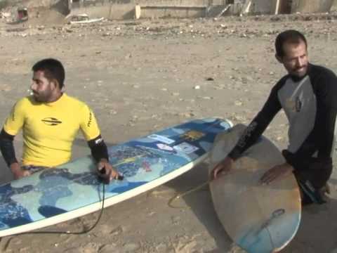 Arabic-Web-Surf's up...in Gaza - YouTube