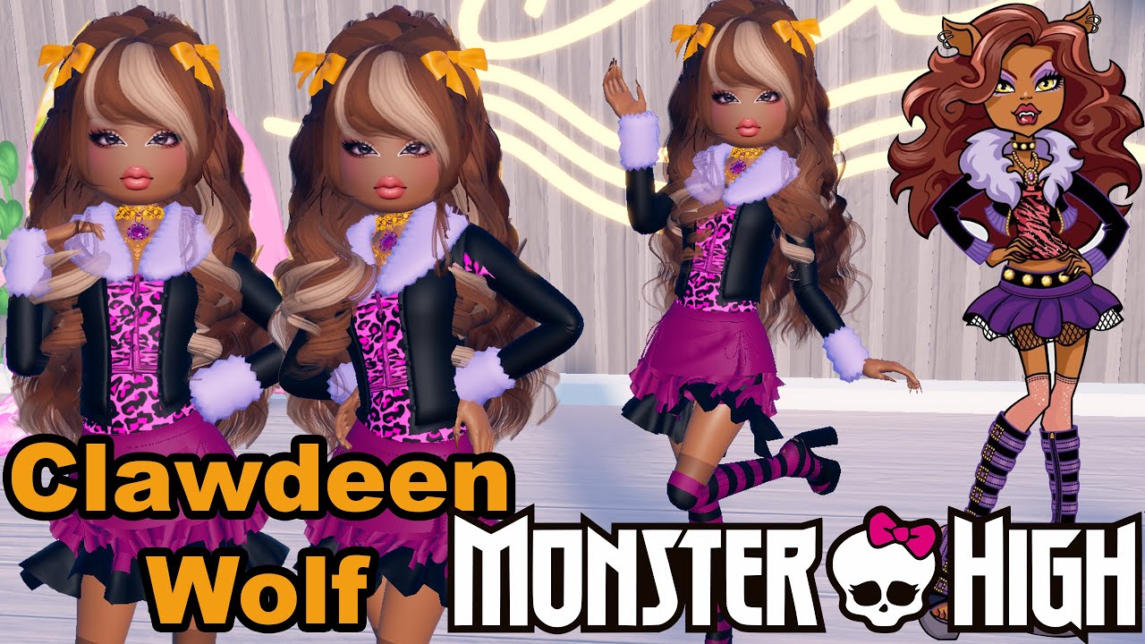 Monster High Clawdeen Wolf Cosplay - DTI - DRESS TO IMPRESS - ROBLOX ...