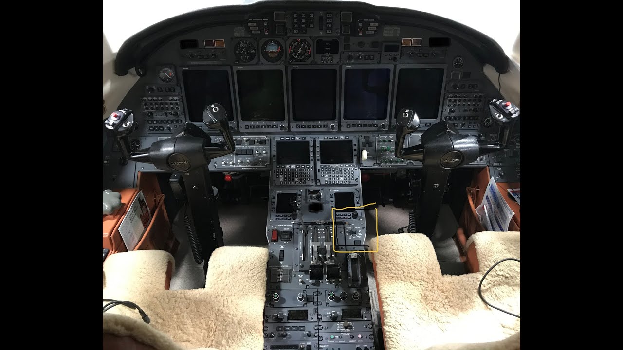 Citation X (C750) rotary test sequence - YouTube