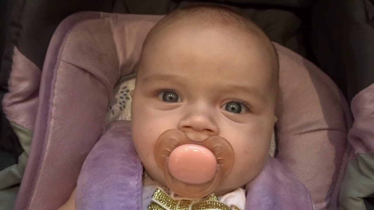 Skyler Gets Her Ears Pierced!! | Crying Baby Warning | - YouTube