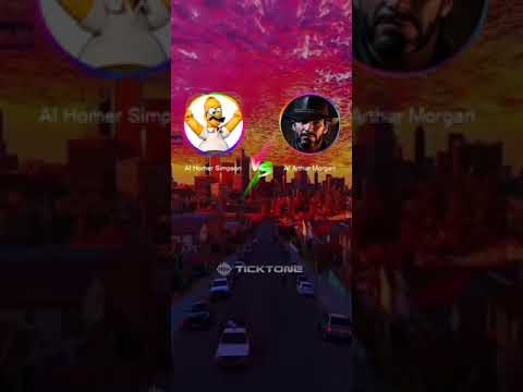 Homer Simpson and Arthur Morgan sing Godzilla by Eminem - YouTube