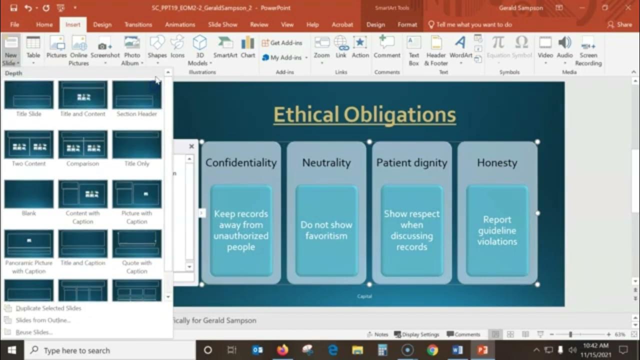 PowerPoint Module 2 SAM Module Project 2 - YouTube