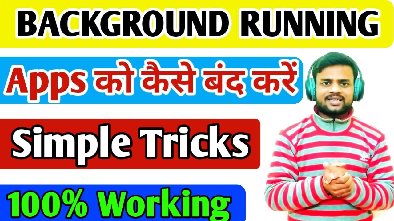How to Stop Background App Running On Android Phone | Background ...