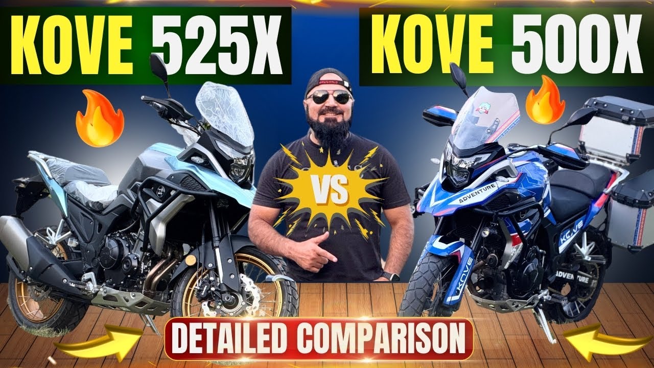 New KOVE 525X VS KOVE 500X | DETAILED COMPARISON REVIEW - YouTube