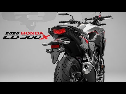 New 2026 Honda CB 300X Revealed | Adventure Bike Upgrade! - YouTube