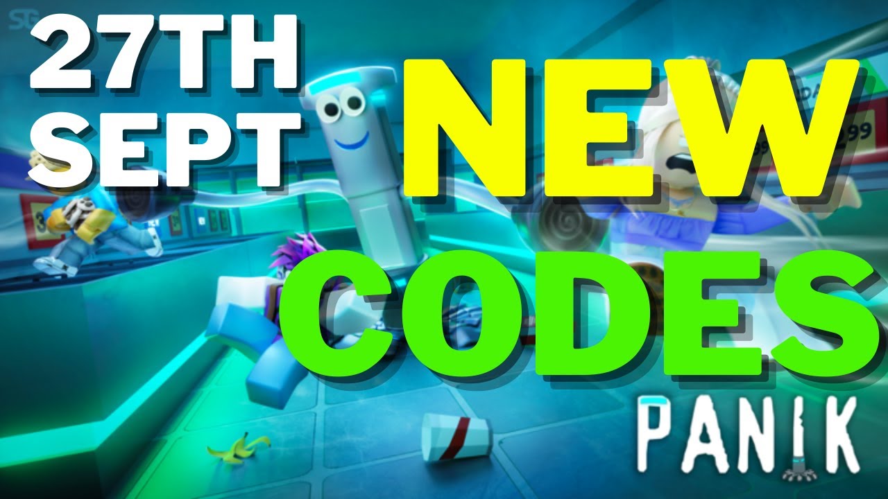 🔥 Roblox PANIK Codes 2022 | Gift Code PANIK September 27 2022 - YouTube