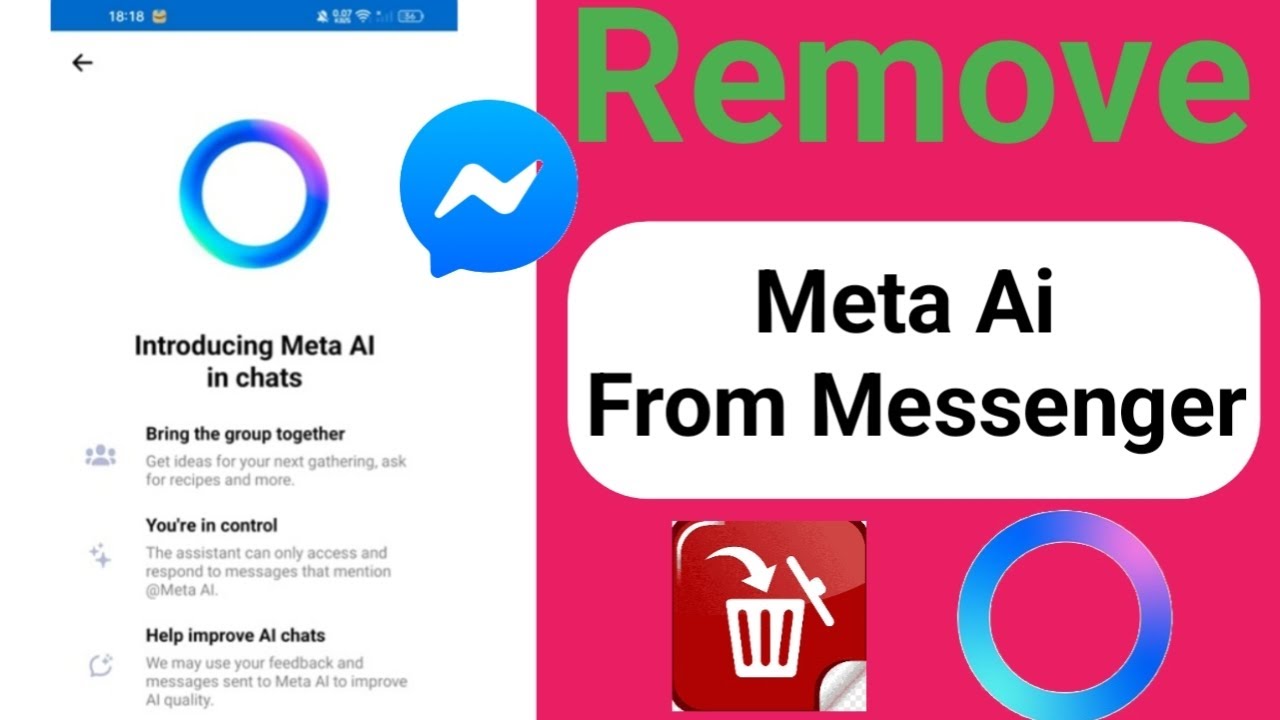 How to Remove Meta Al from Messenger 2025 | Turn Off Meta Al Chat on ...