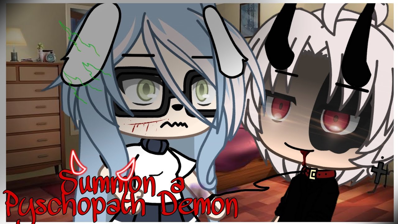 Summon a Psychopath Demon | Gacha Life Mini Movie - YouTube