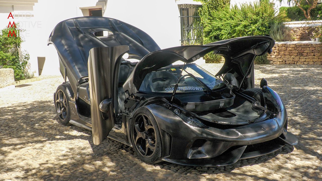 KNC Koenigsegg Regera on Andalusian roads - YouTube