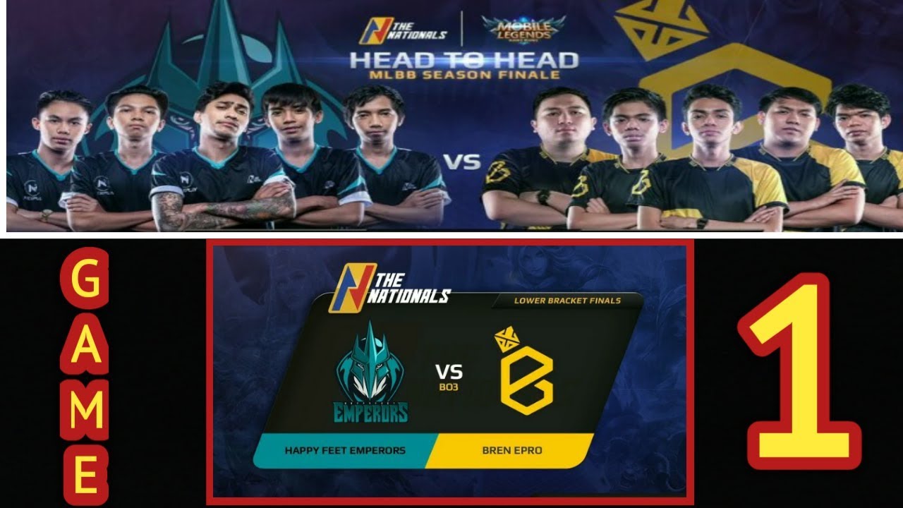 BREN EPRO VS. HF EMPERORS GAME 1 | THE NATIONALS SEASON 1 GRAND FINALS ...