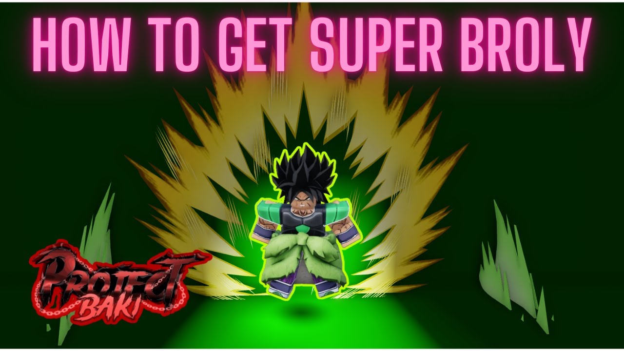 How to get (+Showcase) Super Broly style | Project Baki 3 - YouTube