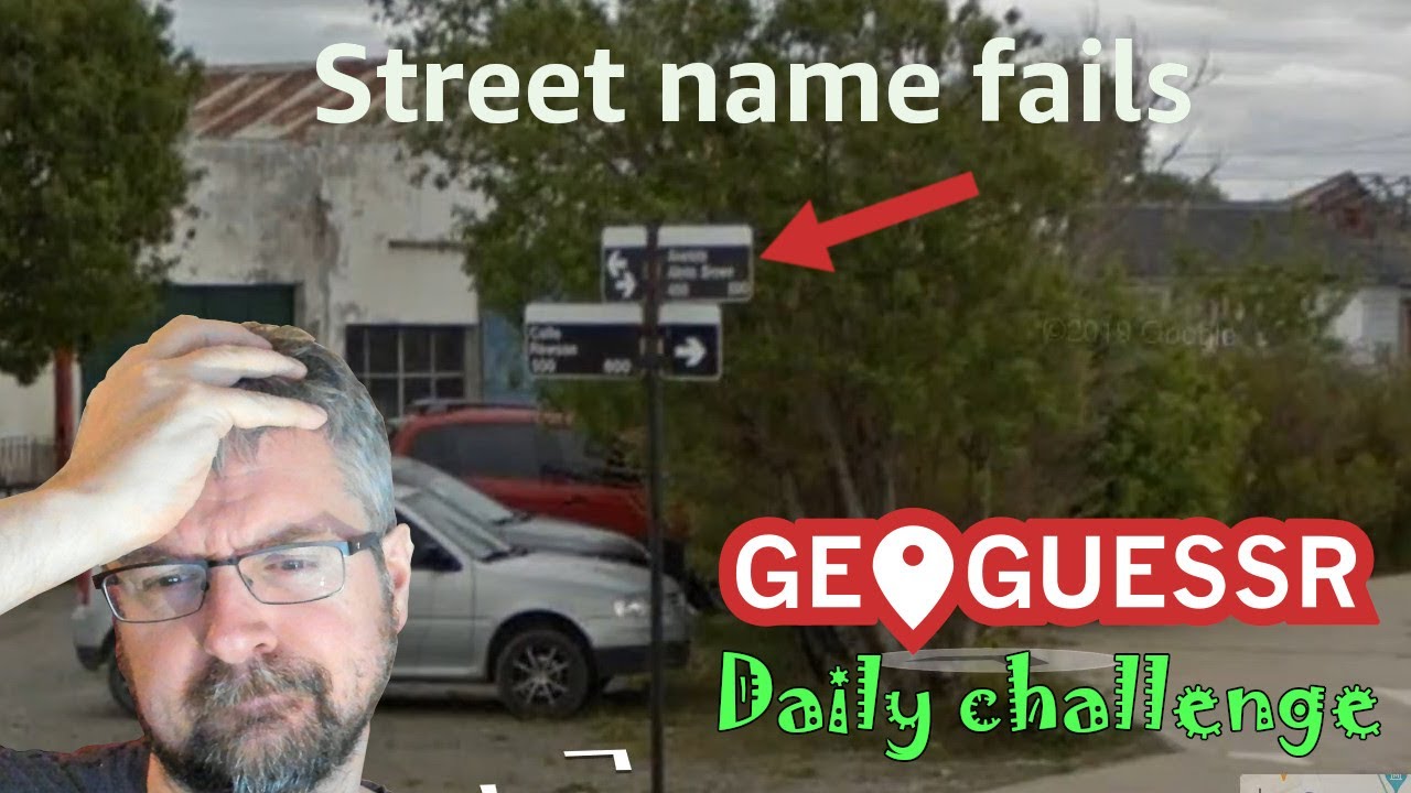 Geoguessr Daily Challenge - Street name fails - YouTube