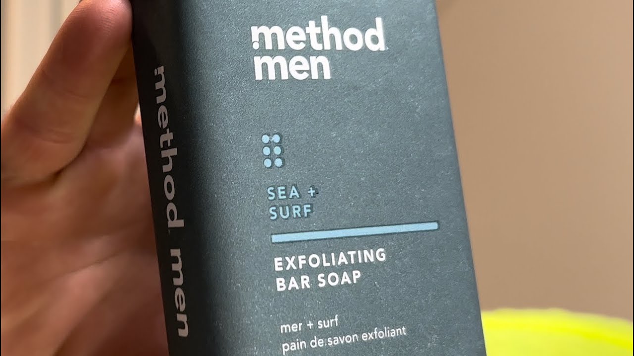 Method Men Sea + Surf Exfoliating Bar - YouTube