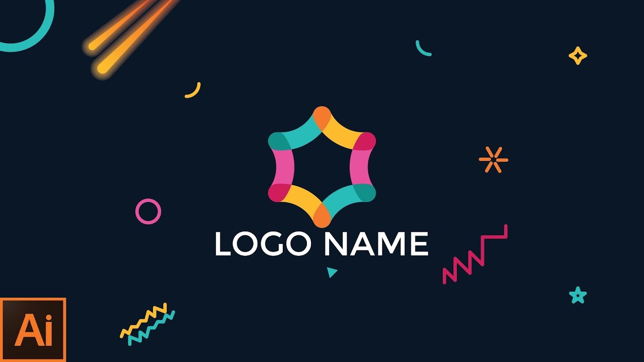 Design a professional logo in Illustrator – learn how to create a ...