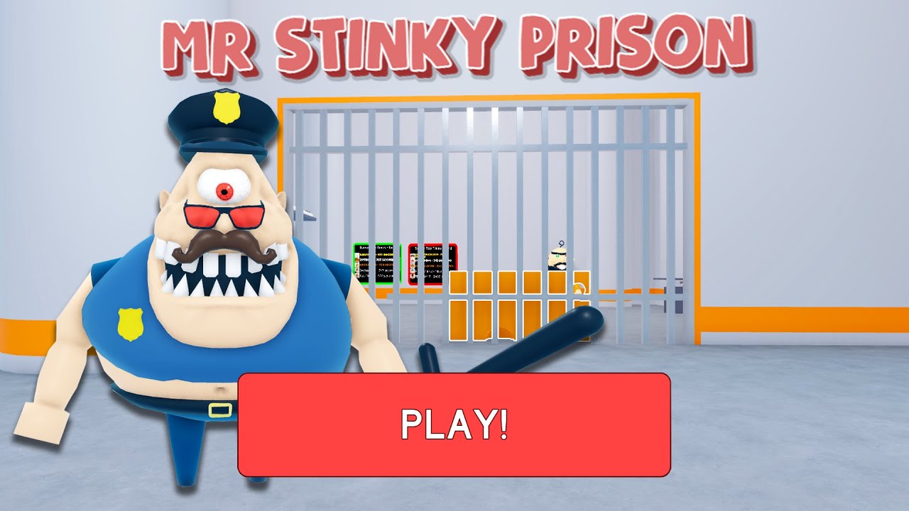 SPEED RUN in MR. STINKY'S PRISON ESCAPE! (OBBY!) - YouTube
