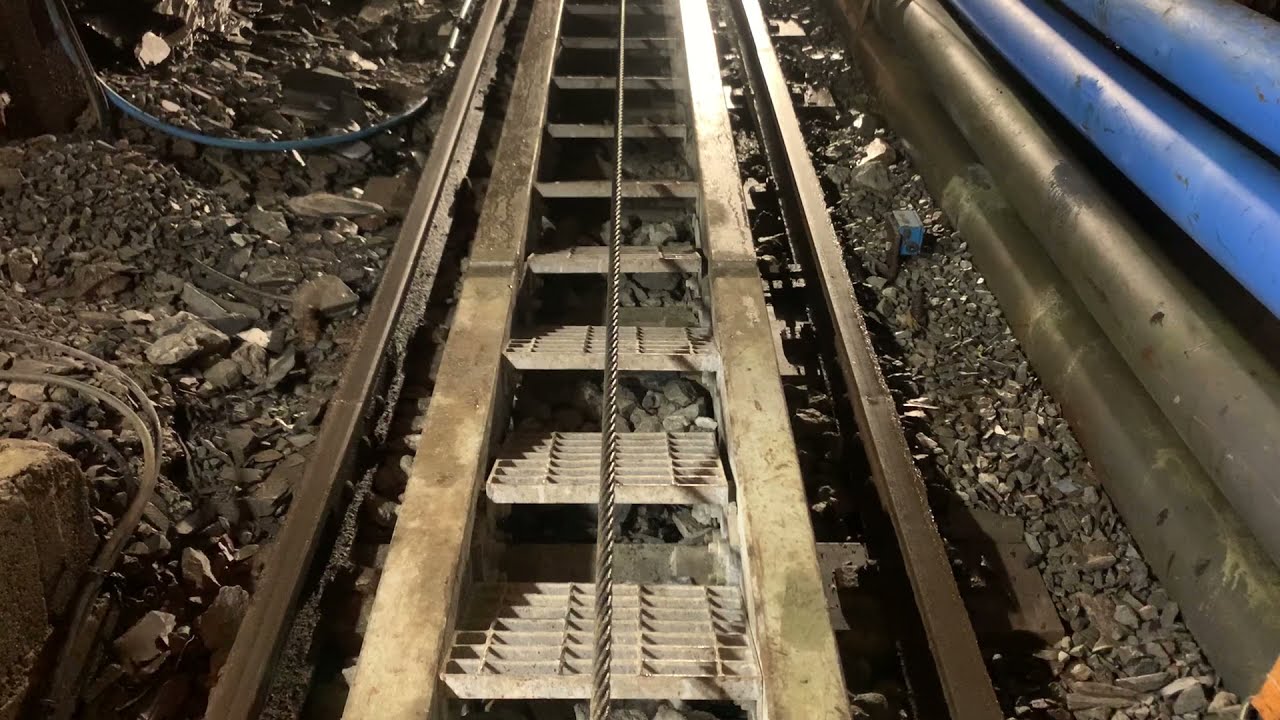 Going up a minecart…in real life - YouTube