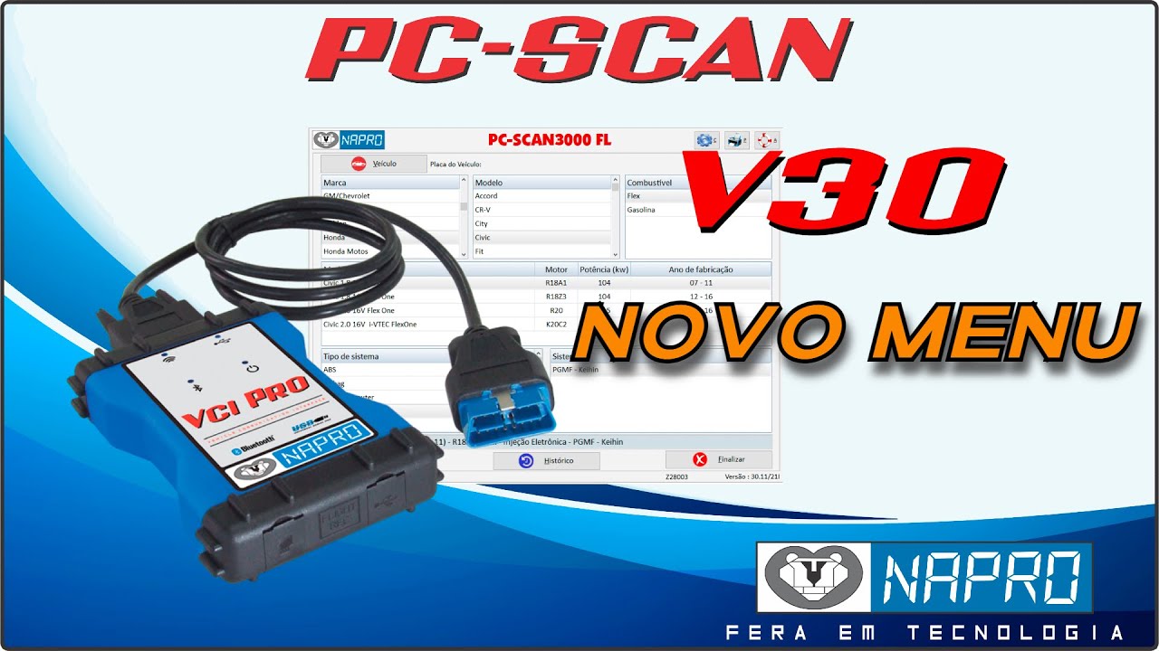 Acesso ao Suporte Técnico e Lista de aplicações no novo menu de seleção ...