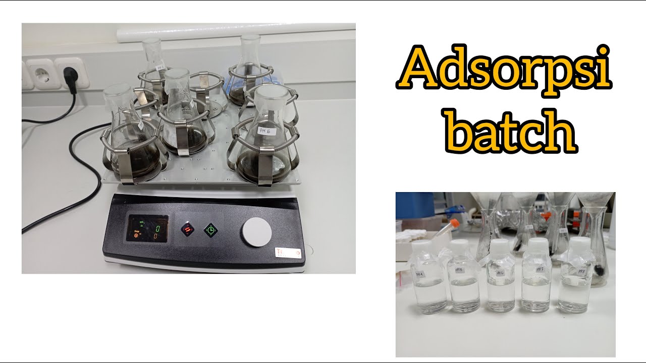 Adsorpsi batch variasi pH / Batch adsorption pH variation - YouTube