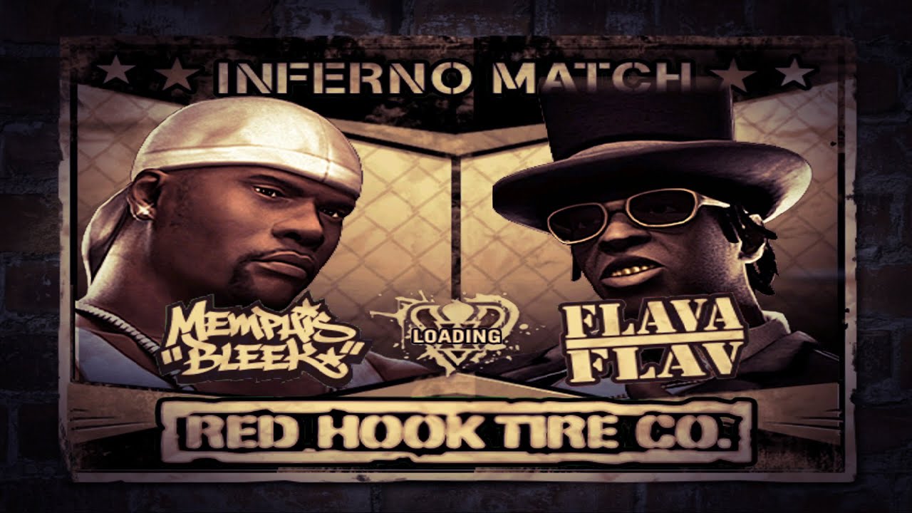 Def Jam Fight For NY Memphis Bleek VS Flava Flav | 2K | PC - YouTube