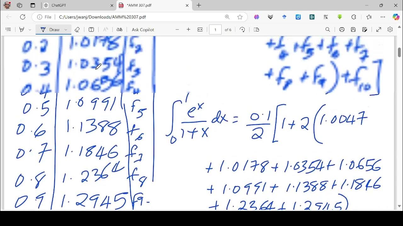 Trapezoidal and Simpson's Methods - YouTube