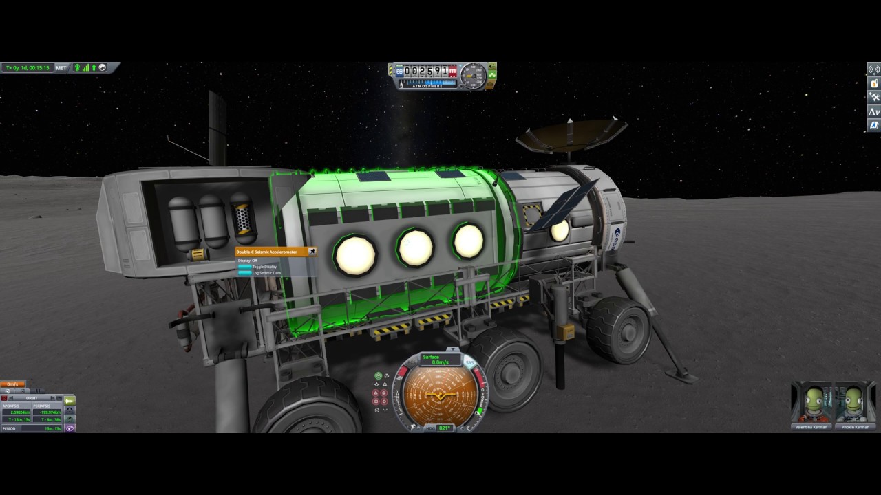 Kerbal Space Program - Giant Mun Rover - YouTube