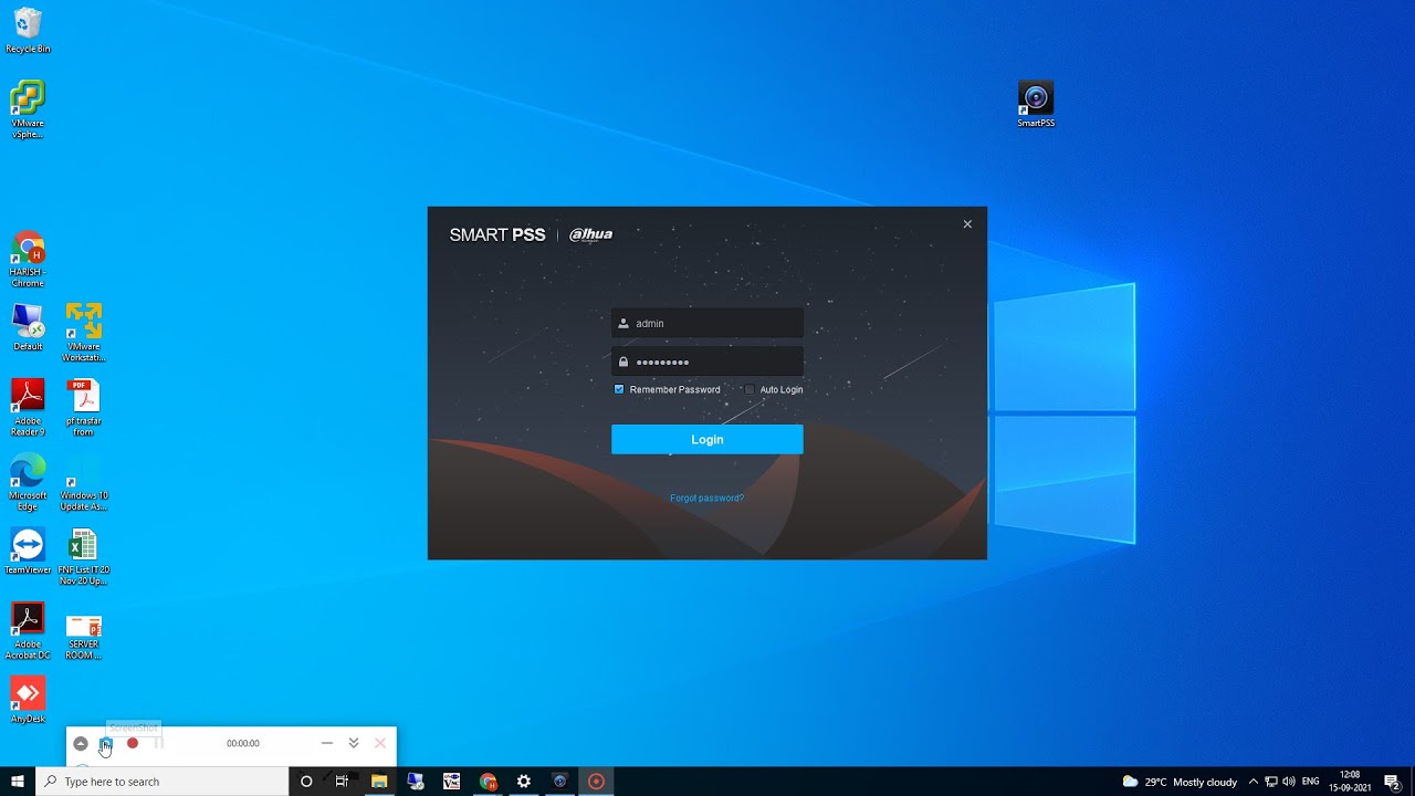 Dahua Software Smart PSS Installation and Setup. XVR serial number ...