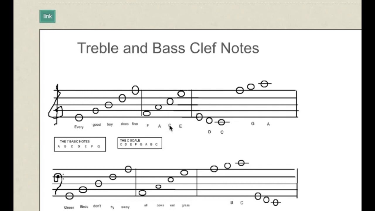 Note Identifications on music theory.net - YouTube