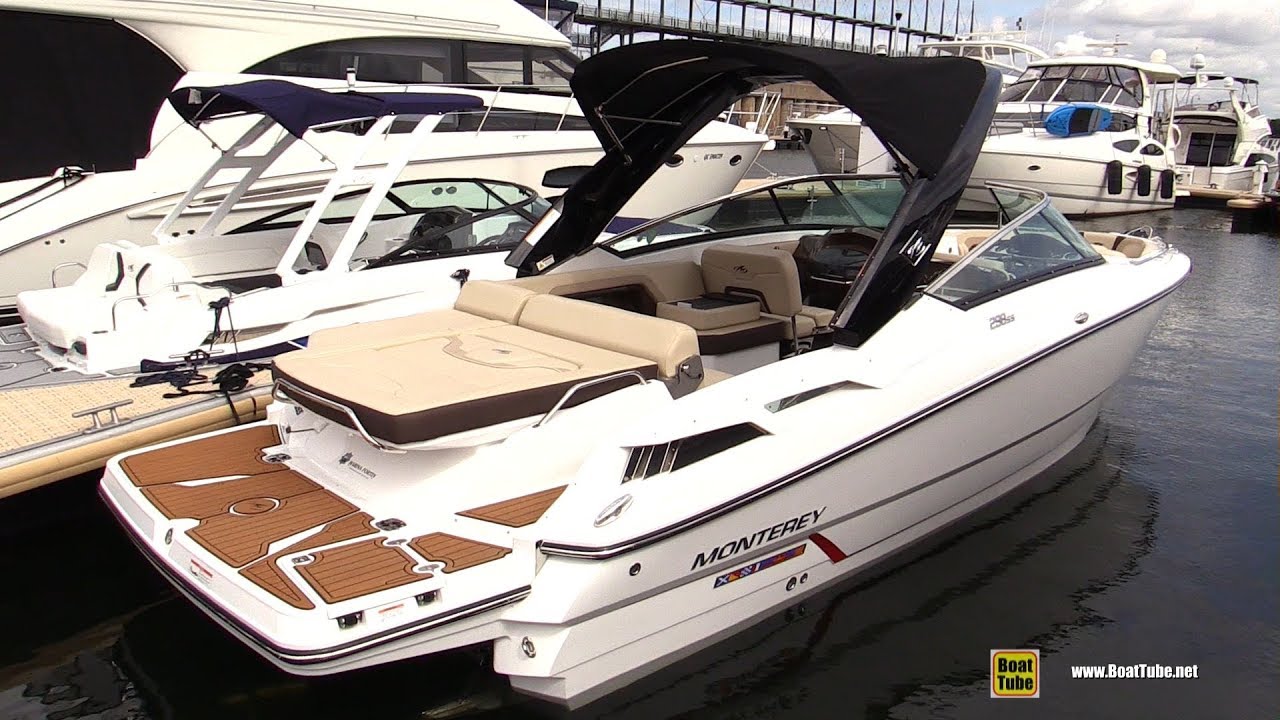 2017 Monterey 298 SS Bowrider Motor Boat - Walkaround - 2017 Montreal ...