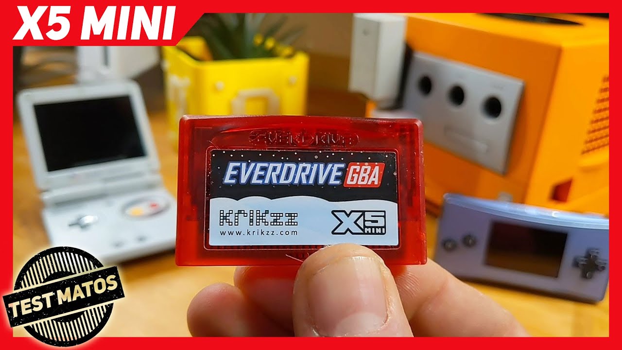 [TEST] EVERDRIVE X5 MINI Game Boy Advance 1/2 - YouTube