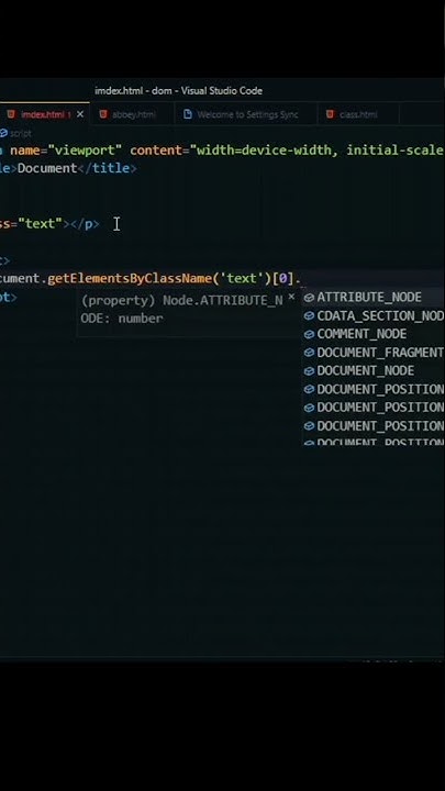 How To Get Element By Classname Js Html Javascript Coding Programming Html5 Vscode Code