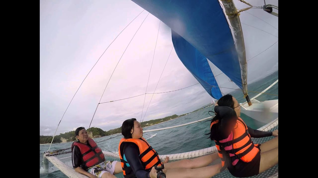 Boracay Trip - Paraw Sailing Part 4 (June 20, 2015) - YouTube