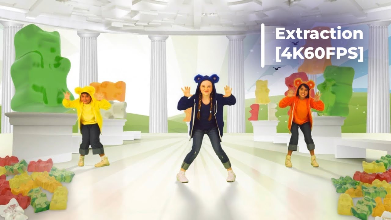 I Am Gummy Bear | Just Dance Kids 2 - Extraction | [4K60FPS] - YouTube