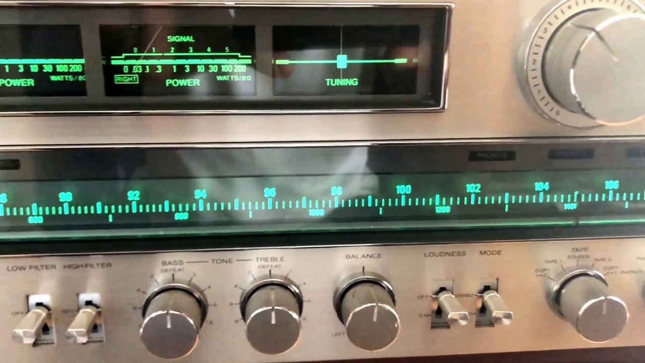 Sony STR V6 Monster Receiver - YouTube