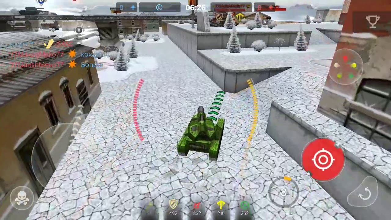 Tanki online mobile epic stunt - YouTube