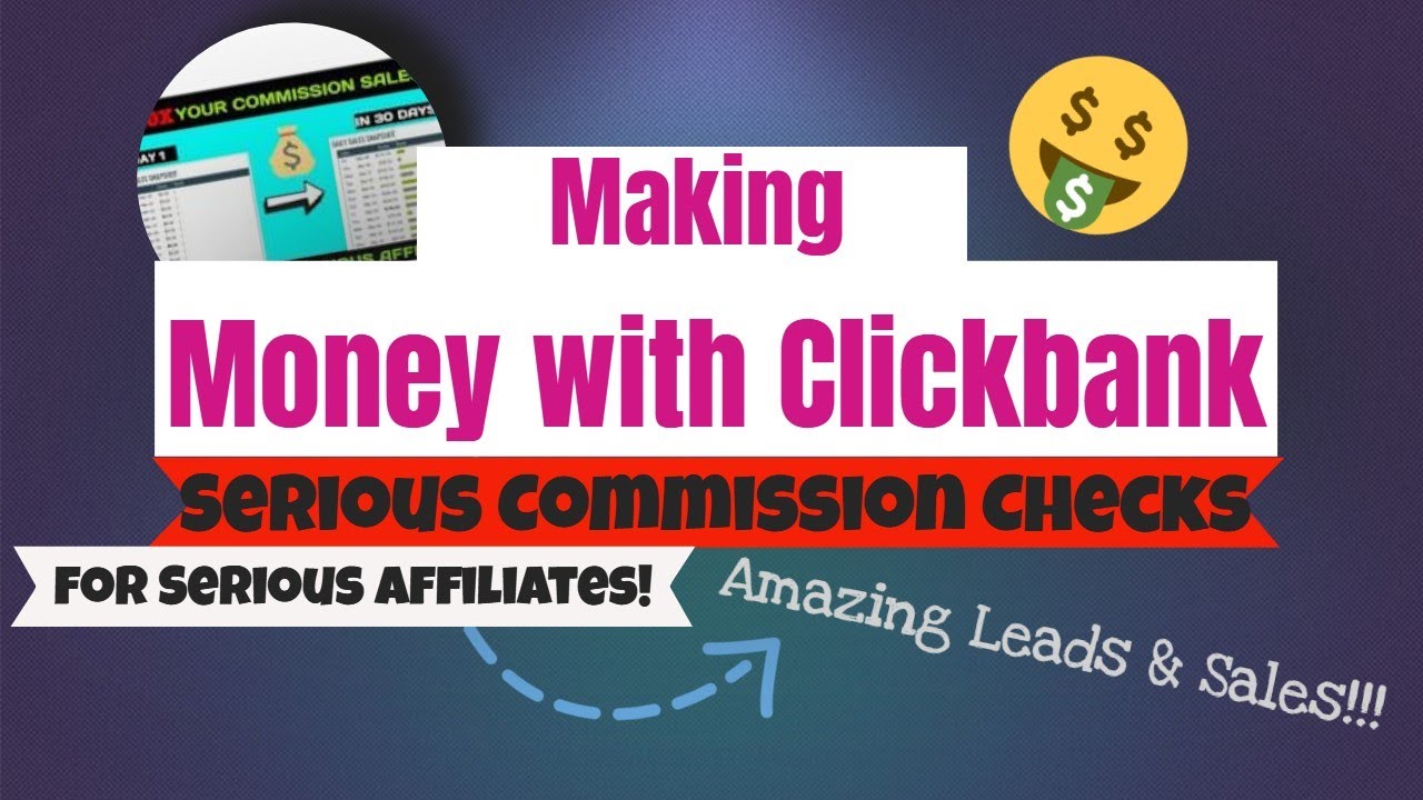 Making Money with Clickbank - Serious Commission Checks for (Serious ...