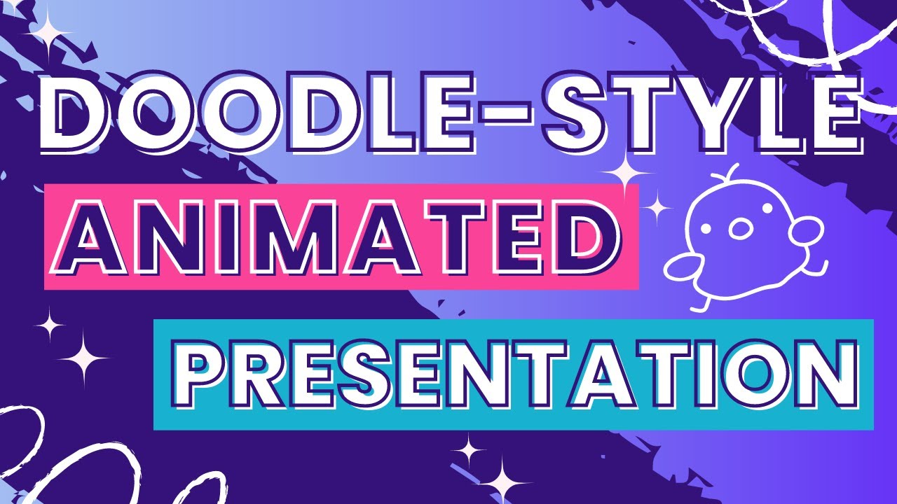 How To Create Doodle Styled Animated Presentation Slides On Canva - YouTube