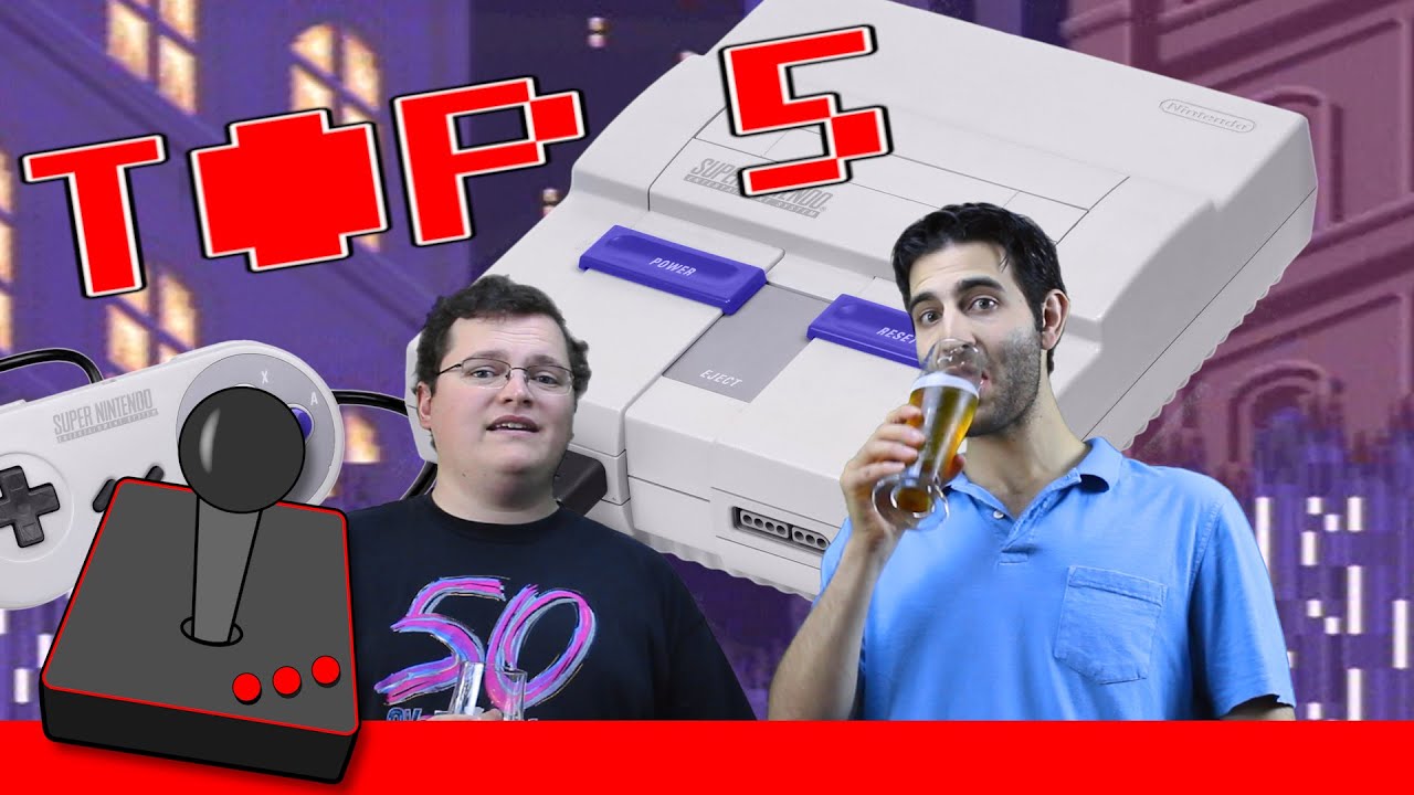 TOP 5 SNES GAMES - 3rd Party - H4G - YouTube