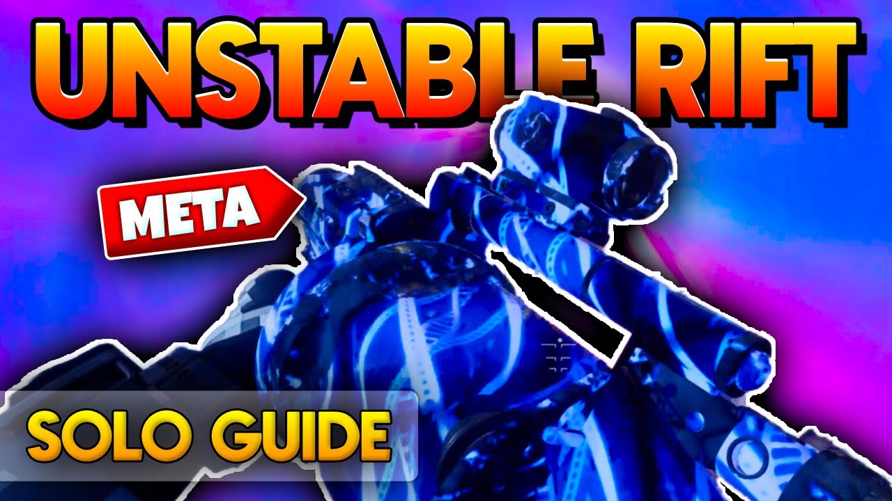 Solo Guide To Beat Unstable Rift In MW3 Zombies (Unlock Camo) - YouTube