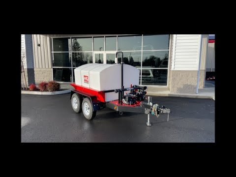 Multiquip WT5C Water Trailer Walkaround - YouTube
