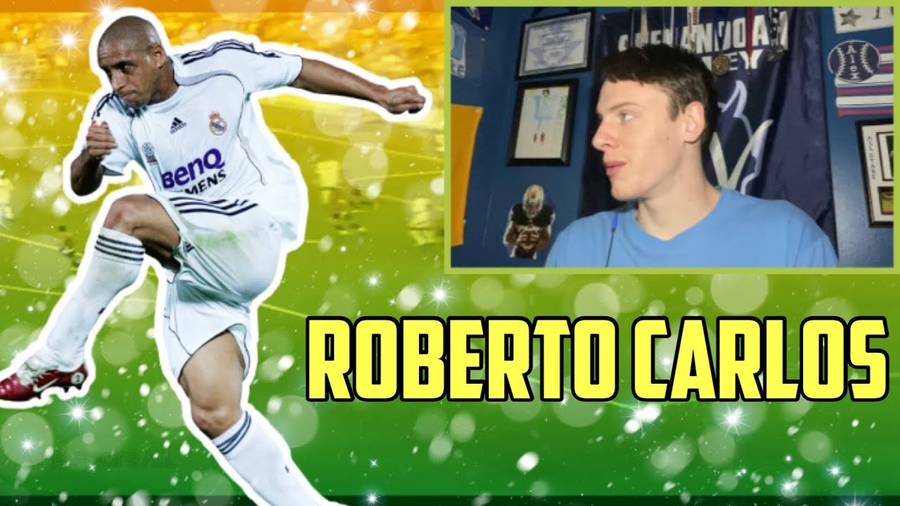 AMAZING! | American Watches ROBERTO CARLOS for the FIRST TIME! | Soccer ...