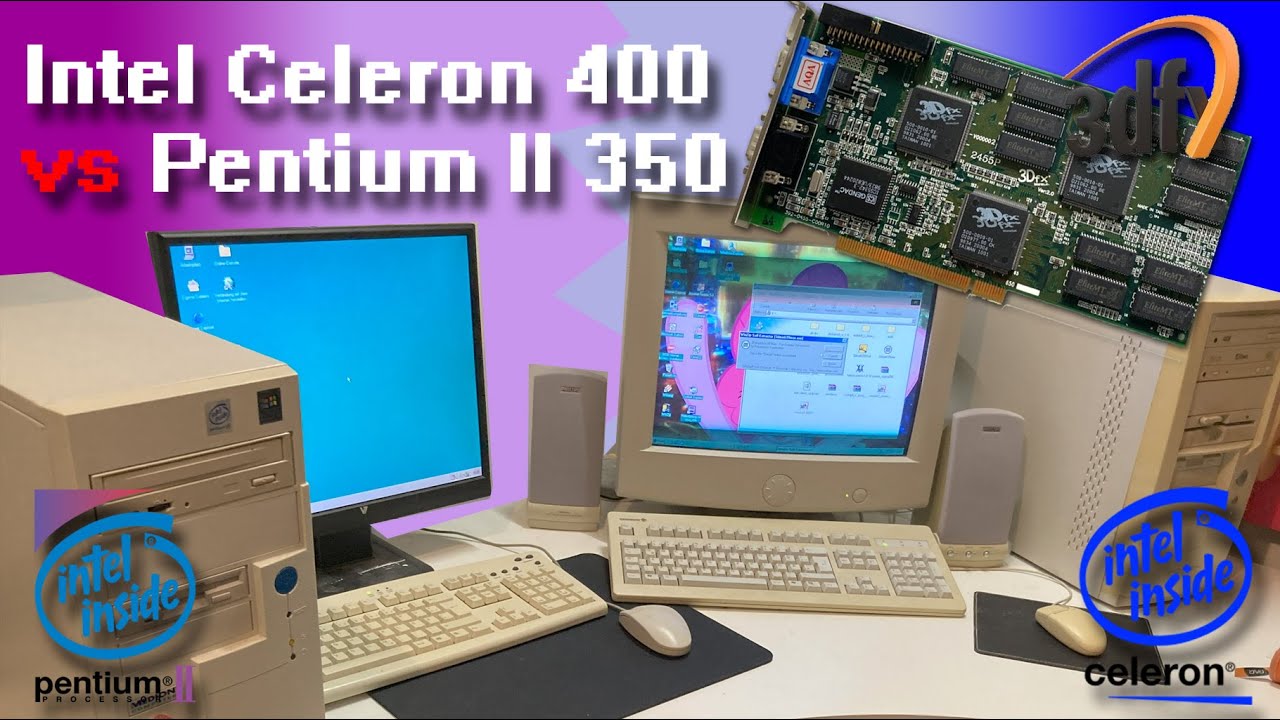 Neues aus dem PC Keller: 3dfx Voodoo II VERGLEICH PII 350 CELERON 400 ...