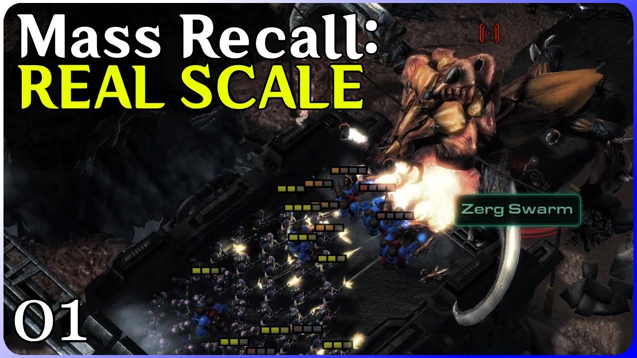 Real-Scale Starcraft: Mass Recall - 01 - YouTube