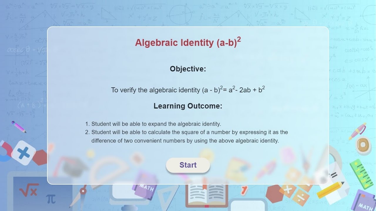 To Verify The Algebraic Identity A b 2 a2 2ab B2 YouTube to-verify-the-algebraic-identity-a-b-2-a2-2ab-b2-youtube