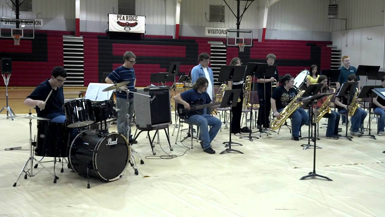 Pea Ridge HS Jazz Band - Boogie Woogie Bugle Boy - YouTube