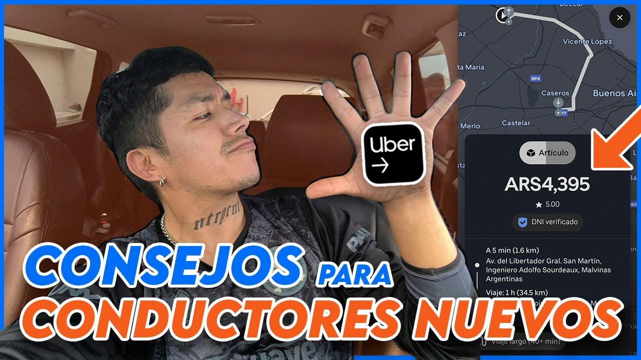 5 TIPS para Conductores de UBER DRIVER: Ganancias, Seguridad, GPS, Cómo ...