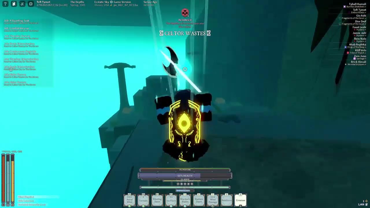 Deepwoken | Finishing the Gale + Frost Build + 1 MORE SUBSCRIBER TO 100 ...